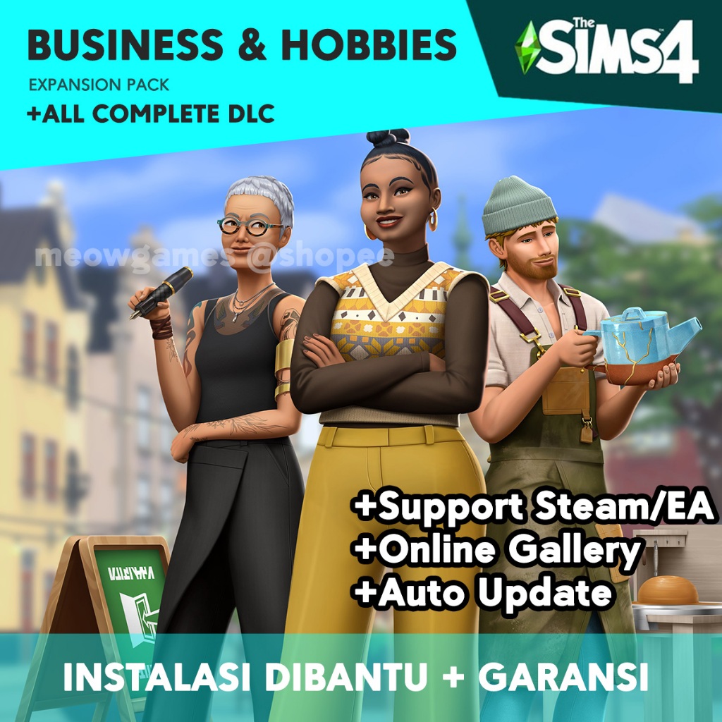 Jual The Sims 4 Full Pack Complete Expansion DLC | Shopee Indonesia