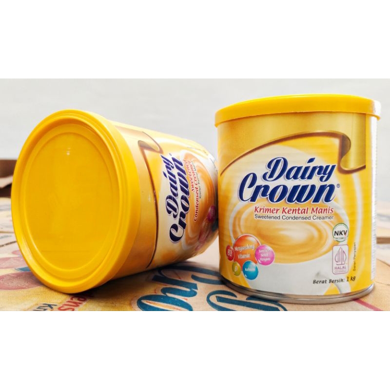 Jual Dairy Crown(SKM) 1Kg Kaleng | Shopee Indonesia