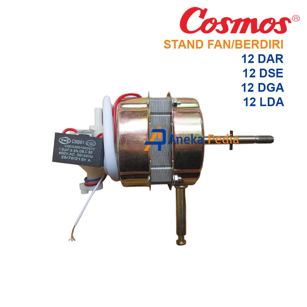 Jual DINAMO COSMOS 12DAR 12DSE 12DGA 12LDA STAND Mesin Motor Kipas ...