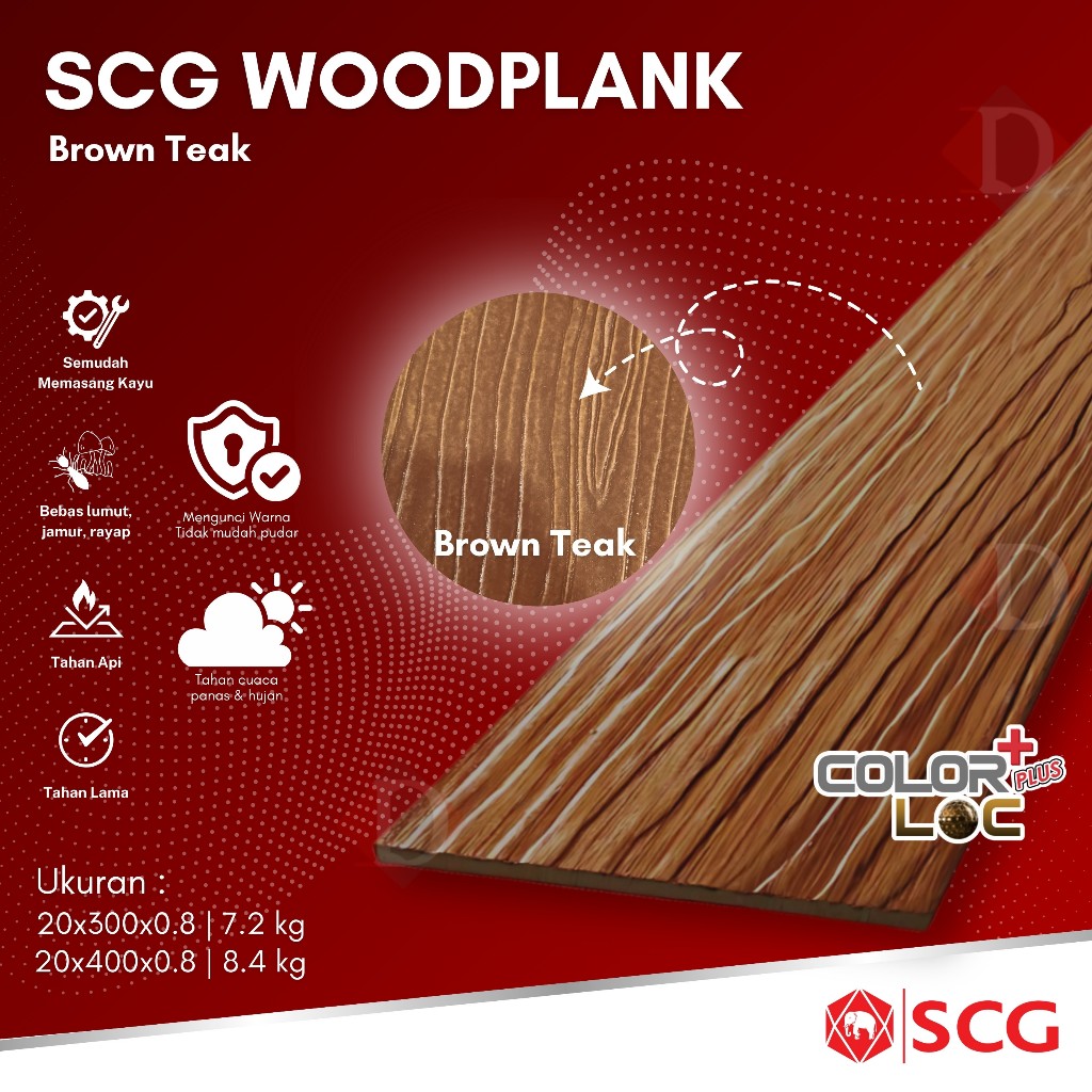 Jual SCG [ Potongan ] - WOODPLANK, LISPLANK, LISPLANG, PAGAR KAYU ...