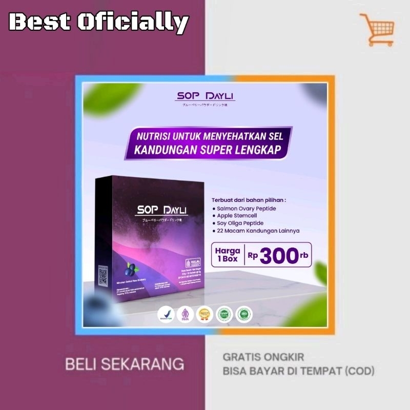Jual SOP Dayli OFFICIAL | Original 15 sachet @ 15 gram (Minuman ...
