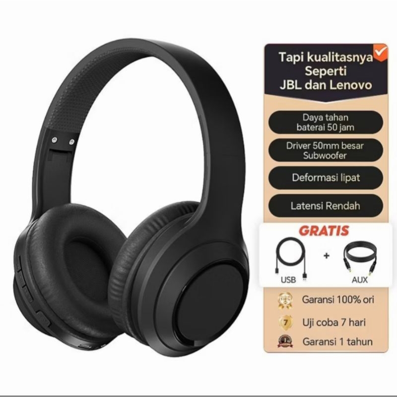 Jual Preloved M6 Headphone Bluetooth dari Manu Official Store | Shopee ...