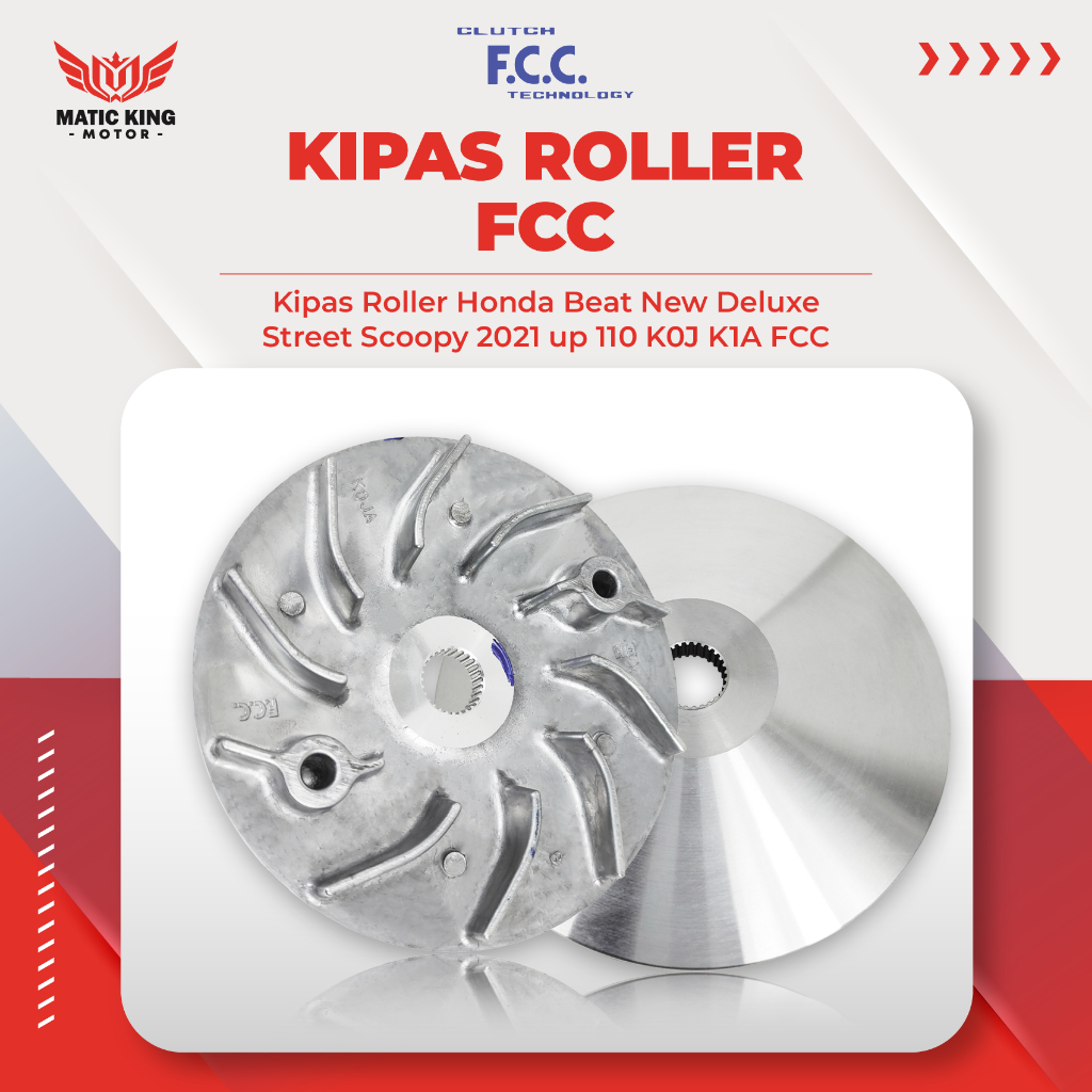 Jual Kipas Lawan Rumah Roller Genio Beat New Deluxe 2020 Scoopy 2021 up Old New K0J Clutch FCC ...