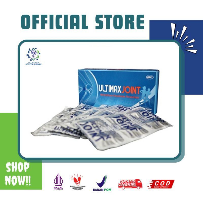 Jual Ultimax joint tablet suplemen multivitamin sendi tulang kalsium ...