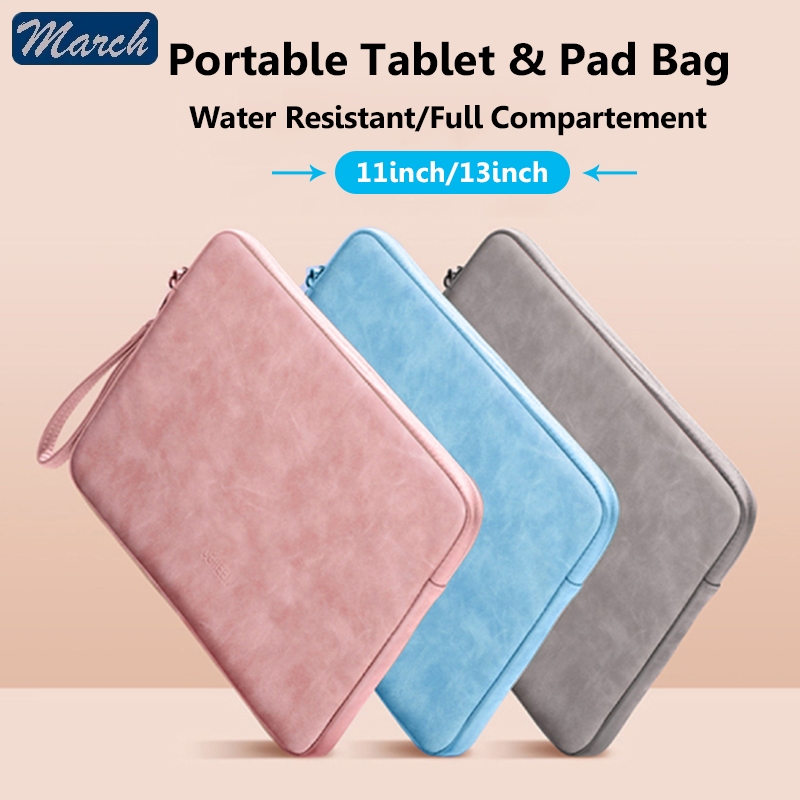 Jual Tas Tablet Pelindung Kulit PU Sleeve Pouch Portable Tas Tablet ...