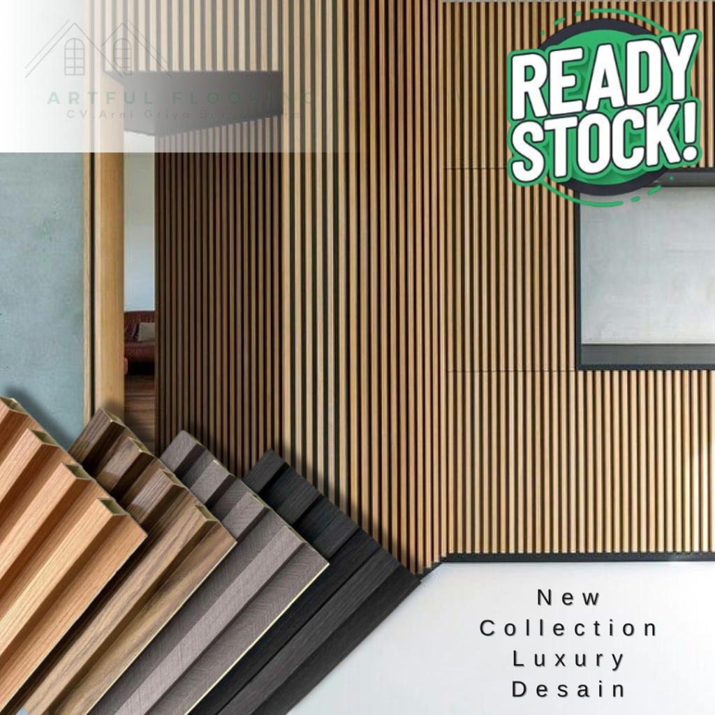 Jual Kisi Kisi Wall Panel PVC Wallpanel WPC Arni Lux Wood Panel - harga ...