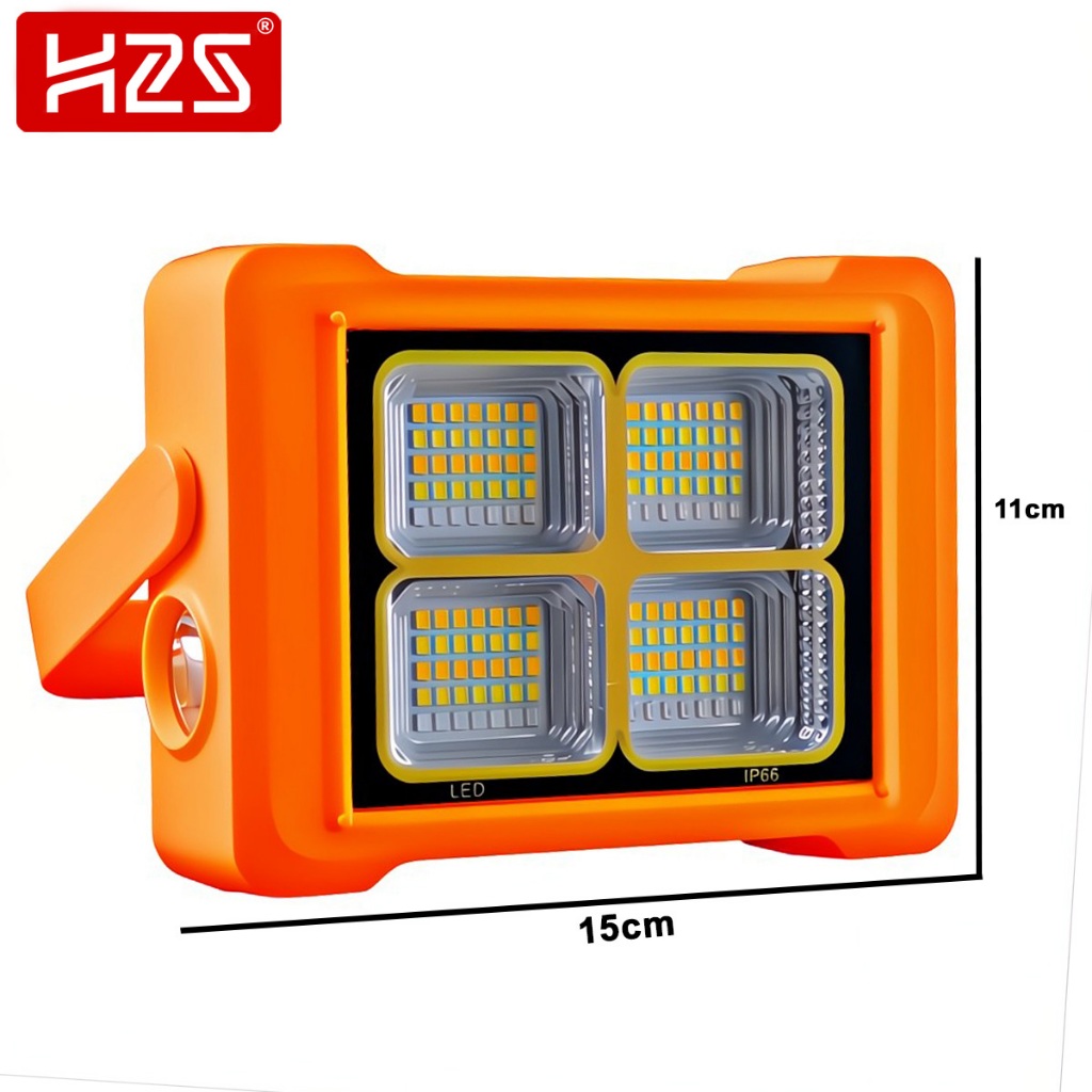 Jual H2S Lampu Emergency Worklight Camping Portable Solar Panel Senter ...