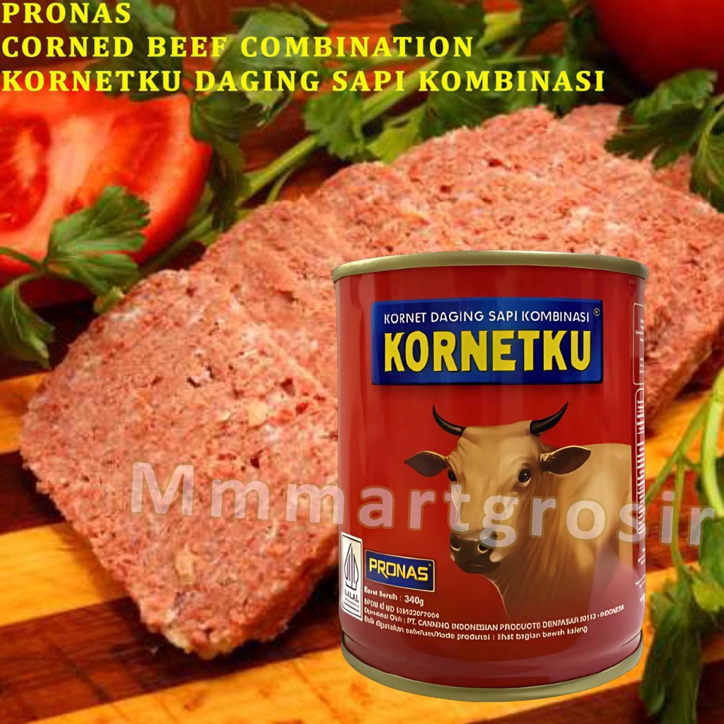 Jual Pronas / Kornetku Daging Sapi / Corned Beef Combination / 340gr | Shopee Indonesia