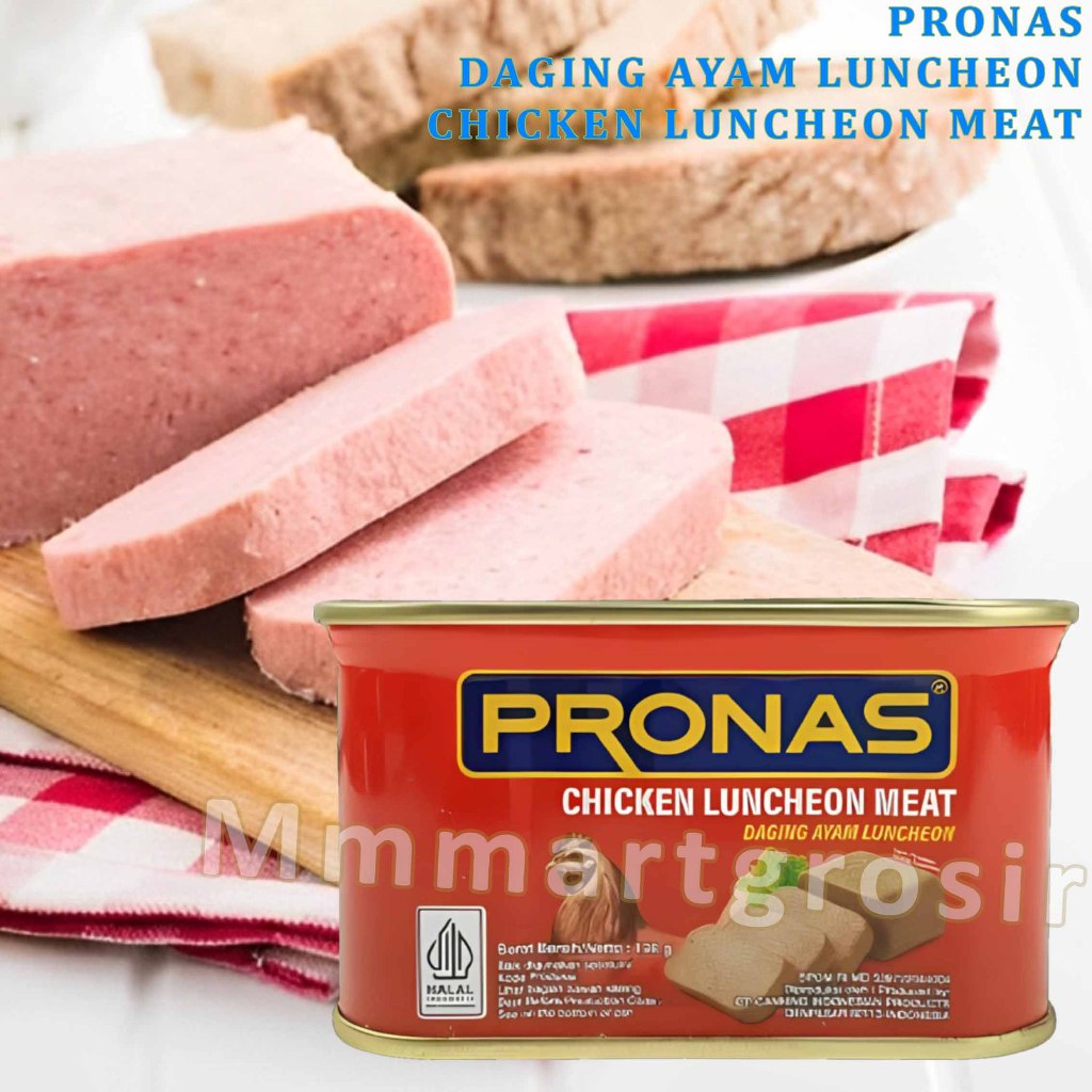 Jual Pronas / Daging Ayam Luncheon / Chicken Luncheon Meat / 198gr ...