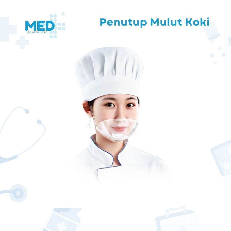 Jual Masker Transparan Plastik Mika Penutup Mulut Koki Dapur Hotel ...
