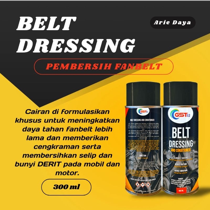 Jual Belt Dressing Pembersih belt V-Belt Fant Belt Streng GST52 300ml ...