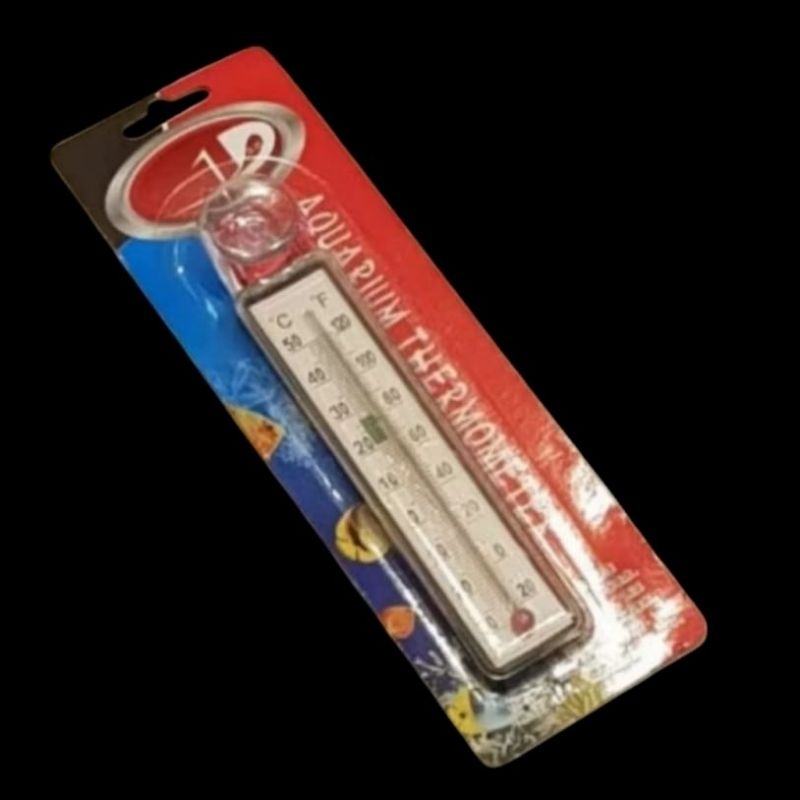 Jual Termometer Pengukur Suhu Air Tempel Kaca Aquarium aquascape ...