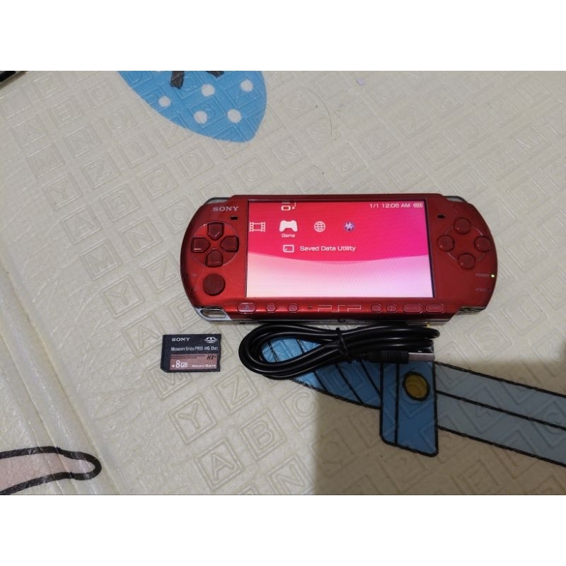 Jual sony psp 3000 red candy | Shopee Indonesia