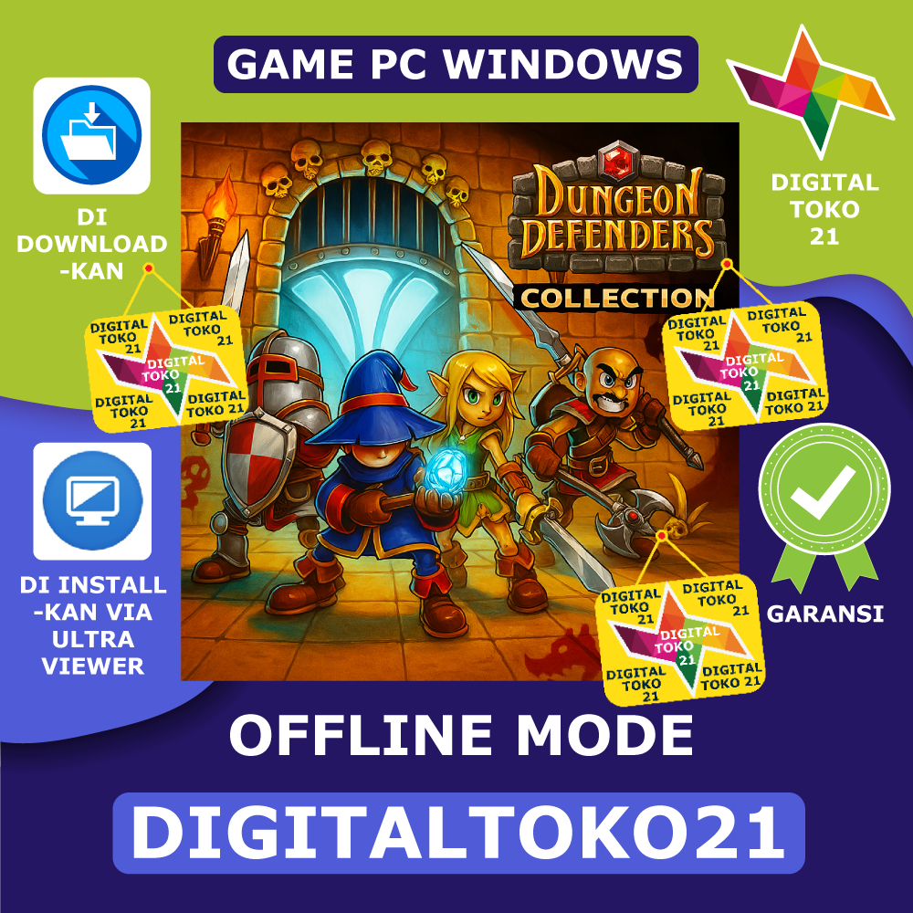 Jual [Diinstallkan] Dungeon Defenders Ultimate Collection Full Version ...