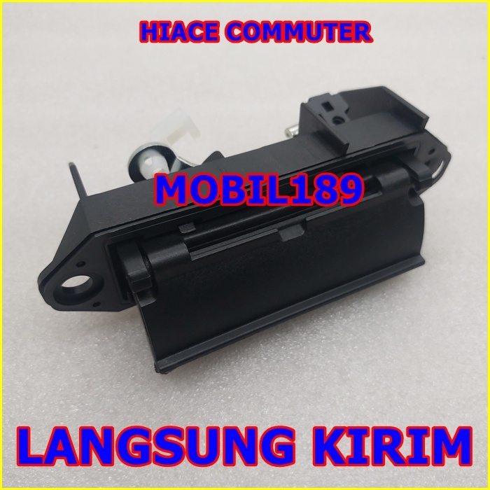 Jual HANDLE PEGANGAN PINTU BELAKANG BAGASI HIACE COMMUTER COMUTER HITAM ...
