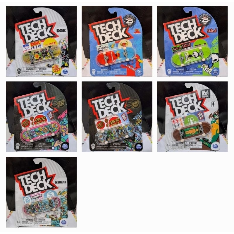 Jual TECH DECK FINGERBOARD SKATEBOARD ORIGINAL ULTRA RARE DGK BLIND ...