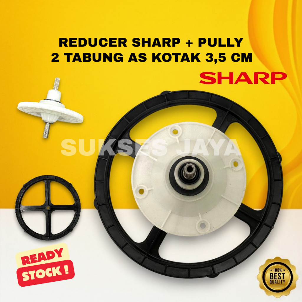Jual GEARBOX SHARP TIPIS / REDUCER 2 TABUNG 6-7 KG / REDUCER SHARP ...