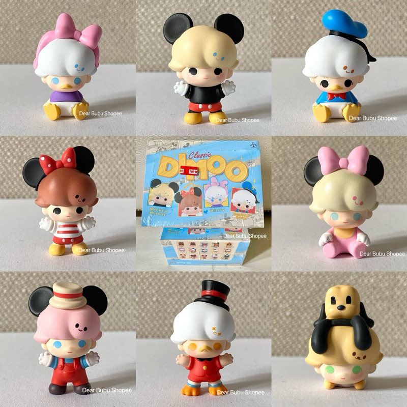 Jual ⭐️ READY, NEW, 100% ORI ⭐️ POP MART POP BEAN DIMOO WORLD x DISNEY ...