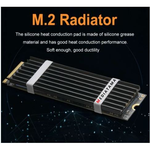 Jual Heatsink M.2 SSD NGFF NVME Laptop Notebook Cooling Aluminium M2 ...