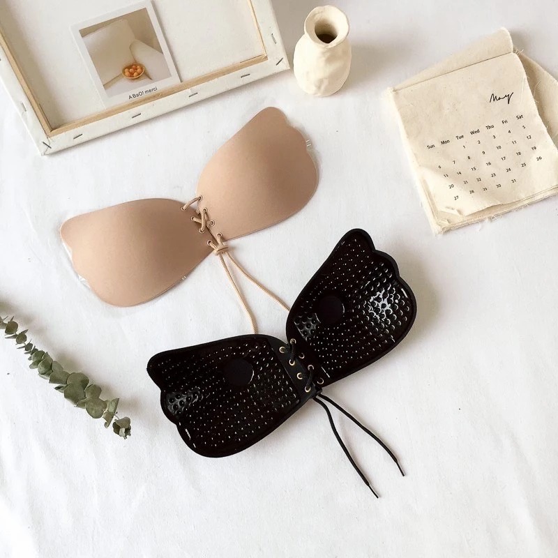 Jual Wings Angel Strapless Push Up Sexy BRA BH Tempel Tali Seksi Bra Pesta Invisible Backless ...