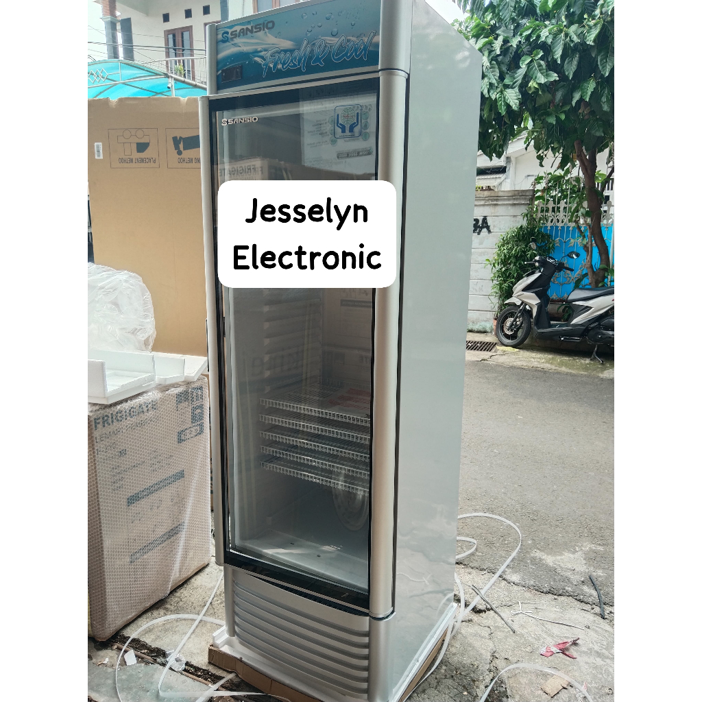 Jual Sansio SAN-378 Showcase Cooler 1 Pintu 378 Liter | Shopee Indonesia