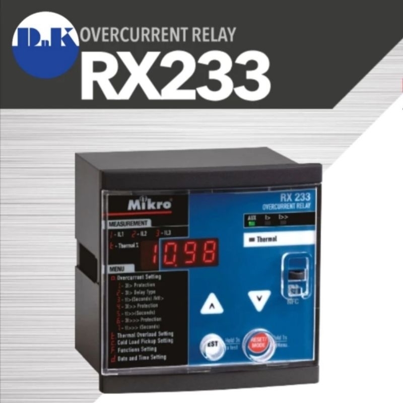Jual Over Current Relay / OCR Merk MIKRO Type RX233-230A | Shopee Indonesia