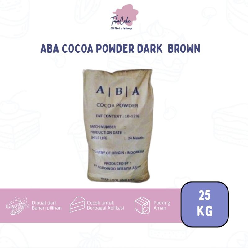 Jual Cocoa Powder ABA Dark Brown 25 kg alkalized | Shopee Indonesia