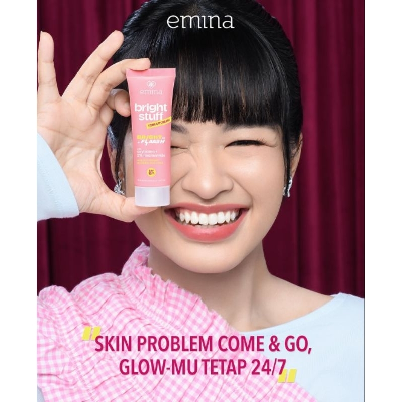 Jual EMINA BRIGHT STUFF TONE UP CREAM 20ML | Shopee Indonesia