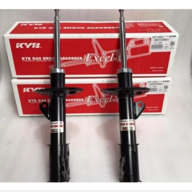 Jual Shockbreaker yaris/new vios gen 2 depan original merk kayaba Excel-G | Shopee Indonesia