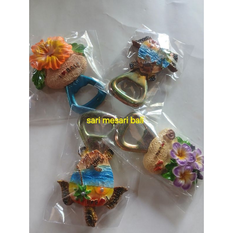 Jual pembuka botol bukaan botol motif resin khas bali souvenir bali ...