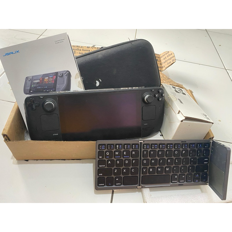 Jual Steam deck windows & steam os 64Gb + 512 memory ori + 256 memori ...