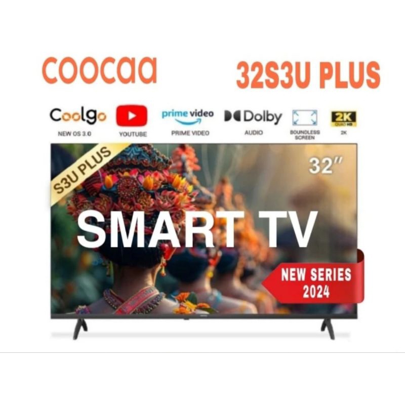 Jual COOCAA TV 32 inch S3U - Smart TV - Digital TV - OS COOLITA - HD ...