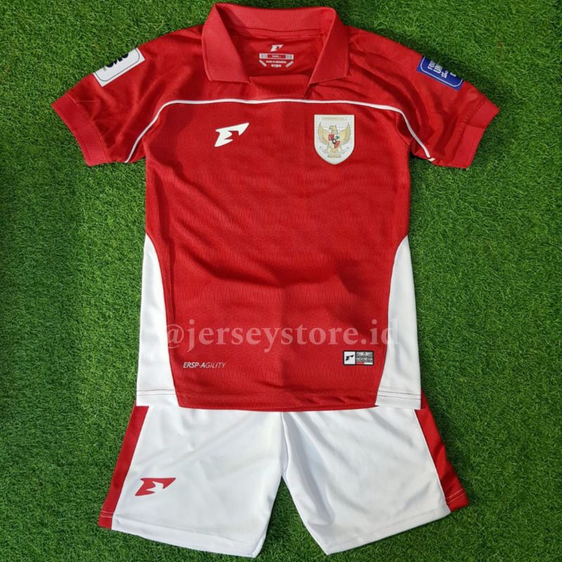 Jual Jersey Timnas Anak 2025 Home Jersey Anak Timnas Fullpatch Kualifikasi Piala Dunia Setelan ...