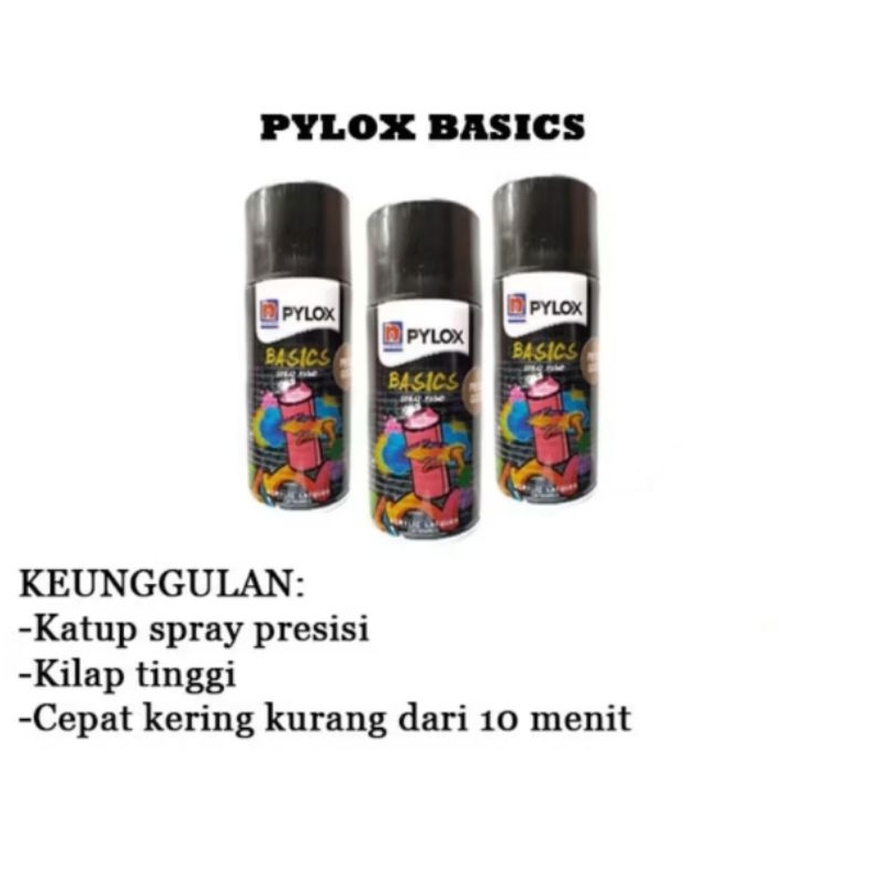 Jual Pylox Basic 300cc // Cat Semprot Nippon Paint Pylox 300cc | Shopee ...
