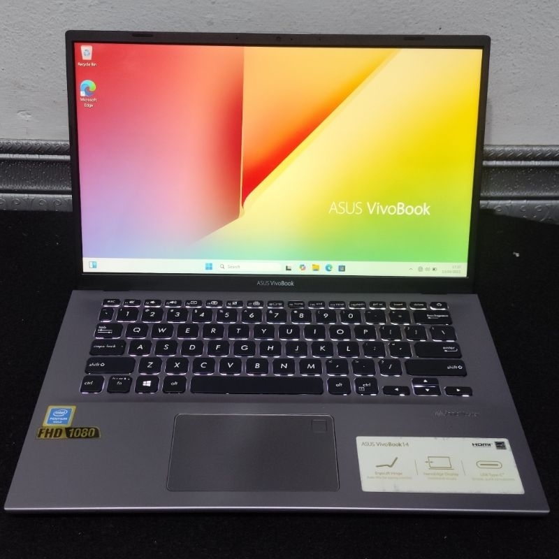 Jual Asus Vivobook A412F Intel Pentium Gold 5405u Ram 4GB SSD 512GB ...
