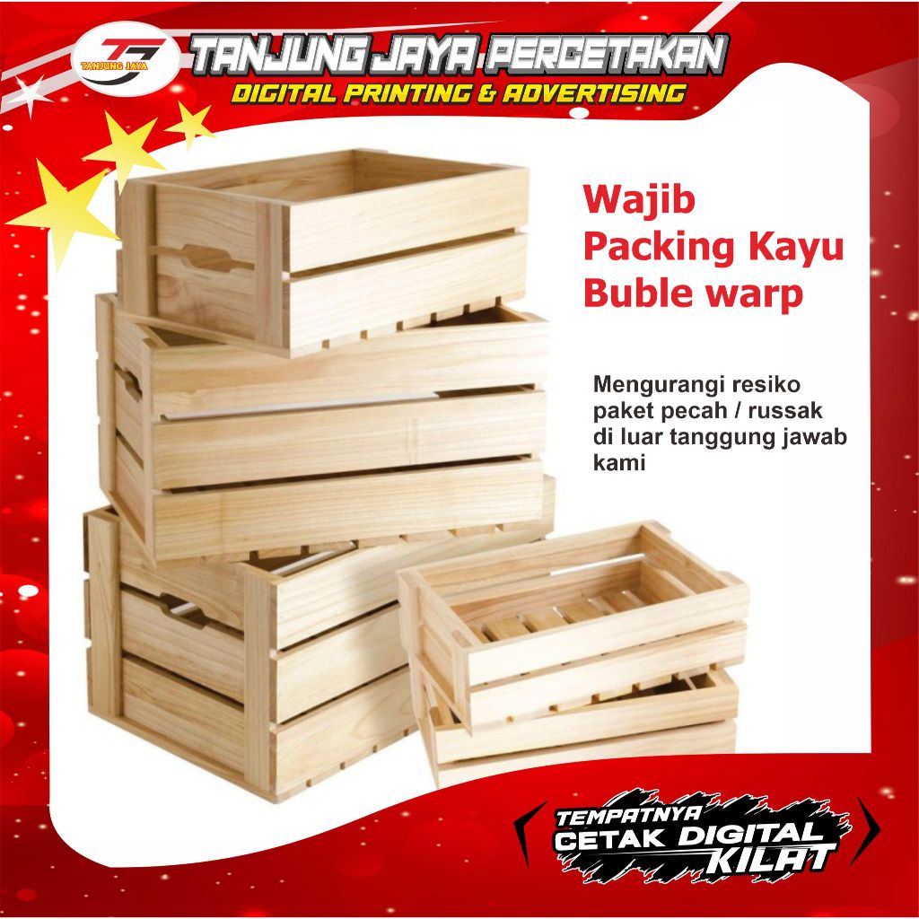 Jual Packing Kayu Barang Mudah Pecah / Rusak | Shopee Indonesia