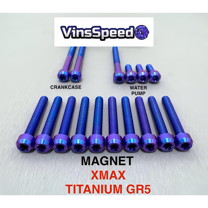 Jual BAUT TITANIUM BAK KANAN XMAX WATER PUMP XMAX WATERPUMP XMAX ...