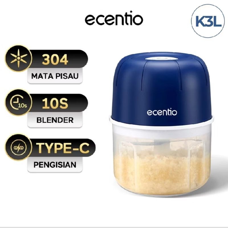 Jual Ecentio Mini Cooper Blender 6 pisau 250ml | Shopee Indonesia