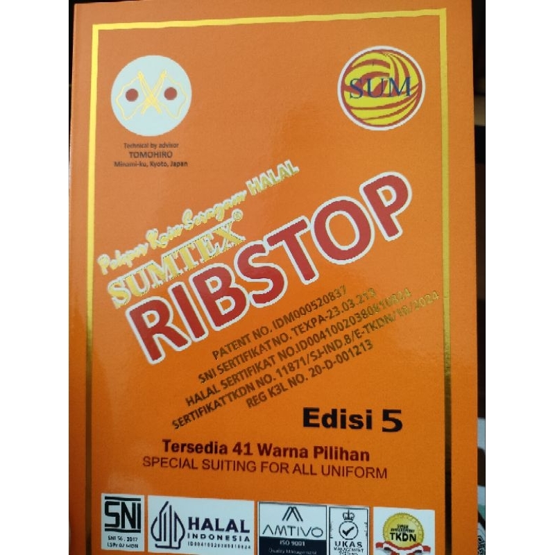 Jual Contoh Buku Sample Katalog Ribstop | Shopee Indonesia