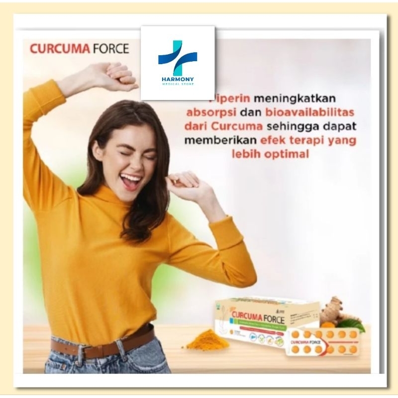 Jual Curcuma Force Tablet / Menjaga Fungsi Hati dan Penambah Nafsu ...