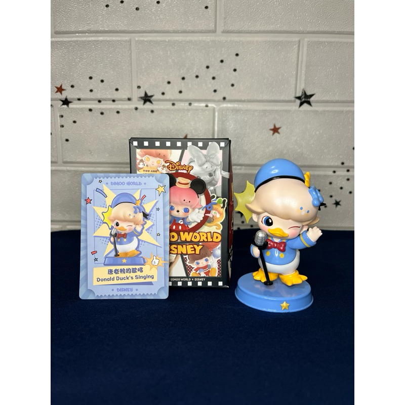 Jual DIMOO WORLD X DISNEY DONAL DUCK’S SINGING ORIGINAL POP MART 1000% ...