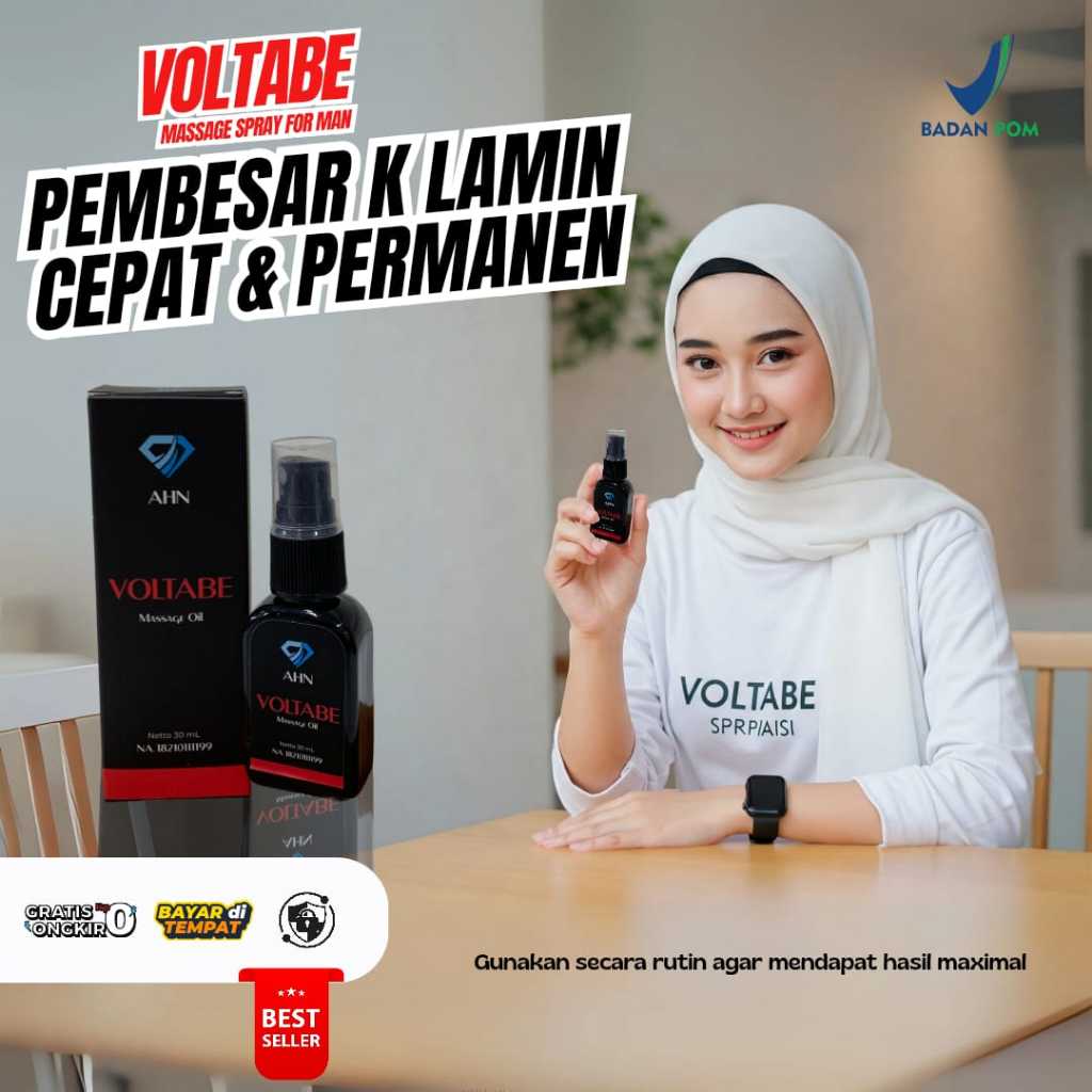 Jual VOLTABE MASSAGE OIL DIJAMIN 100% ORIGINAL AMAN TANPA EFEK SAMPING ...