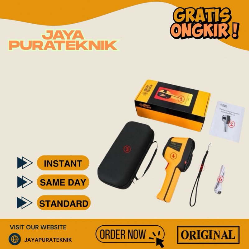 Jual SMART SENSOR Thermal Imager Camera Imaging Termperatur Suhu ST8550 | Shopee Indonesia