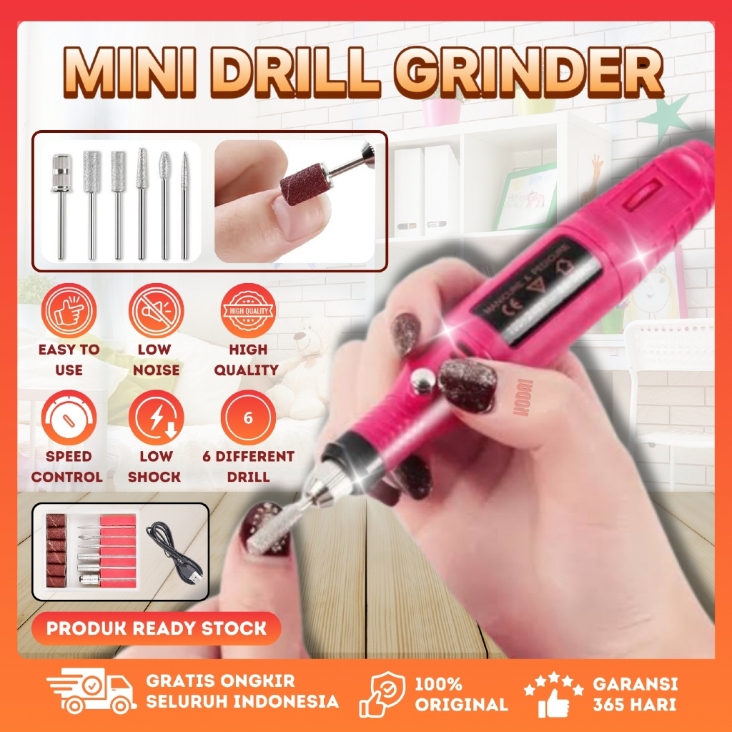 Jual KODAI Bor Mini Drill Grinder Mini Grinda Bor Listrik Penghalus ...