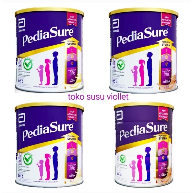 Jual Pediasure Triplesure Madu/Vanila/Coklat 200gr/380gr/800gr | Shopee Indonesia