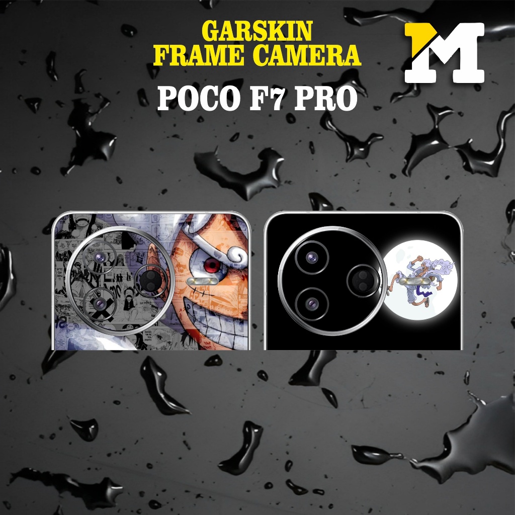 Jual 2Pcs GARSKIN - SKIN PROTECTOR FRAME CAMERA POCO F7 PRO PREMIUM ...