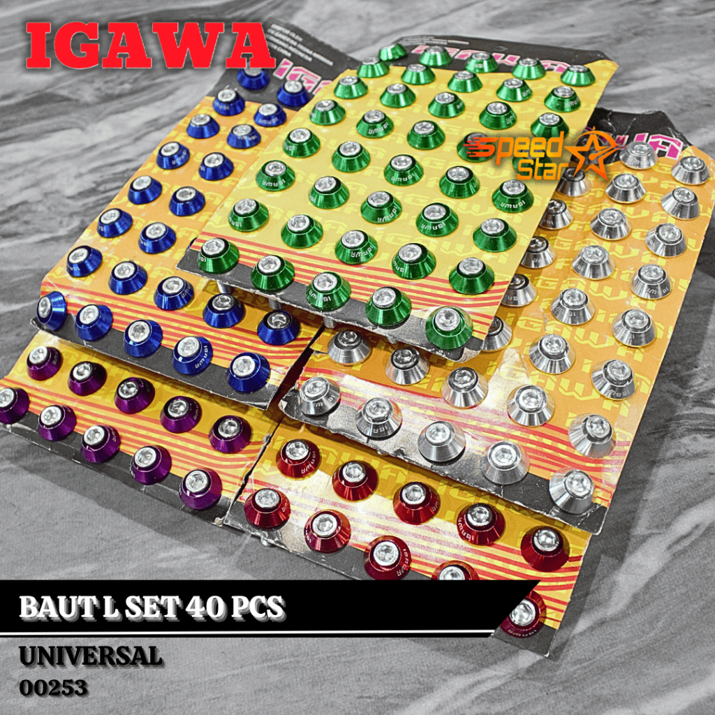 Jual Baut Posh Variasi Kunci L Ukuran 6M / Ukuran 10 - Harga 1 Papan ...