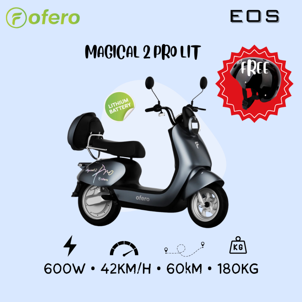 Jual Sepeda Listrik Ofero Magical 2 Pro Lit (Lithium) - Power 600 Watt ...