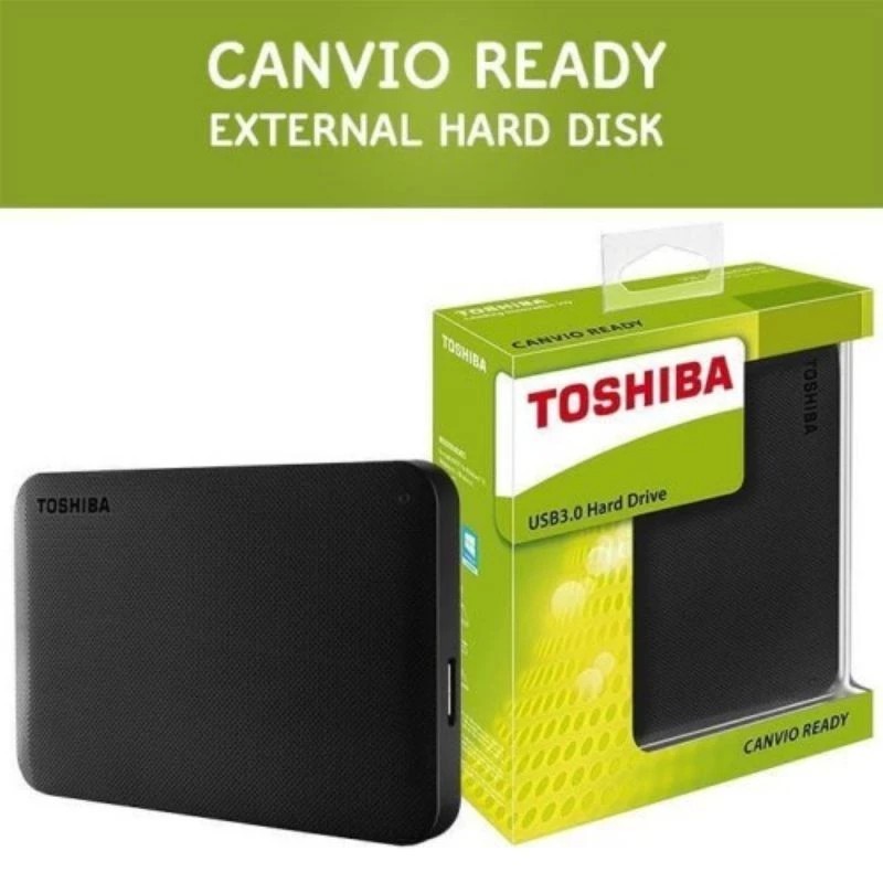 Jual HARDISK EKSTERNAL TOSHIBA CANVIO 320GB/500GB/1TB BASICS USB 3.0 ...