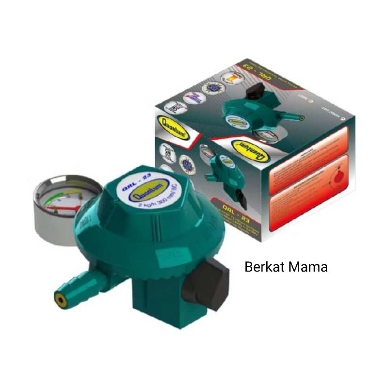 Jual Regulator Gas+Meter (QRL-23) dan (QRL-24) Quantum Tekanan Rendah ...